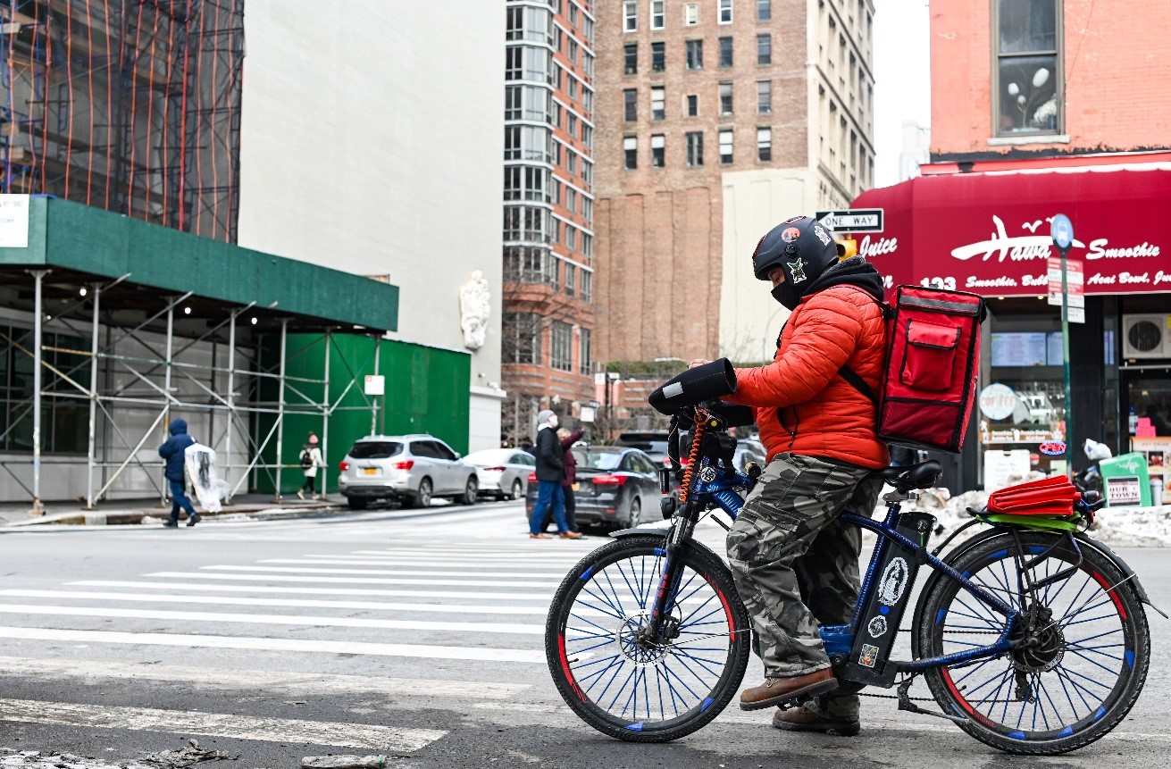 New York City Food Delivery Workers Start to Gain Protections